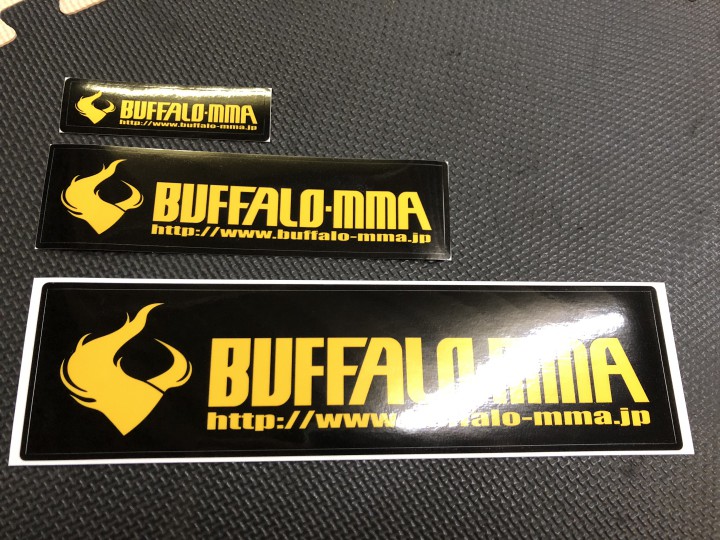 バッファローMMAステッカー | 総合格闘技／ブラジリアン柔術 BUFFALO-MMAスポーツジム